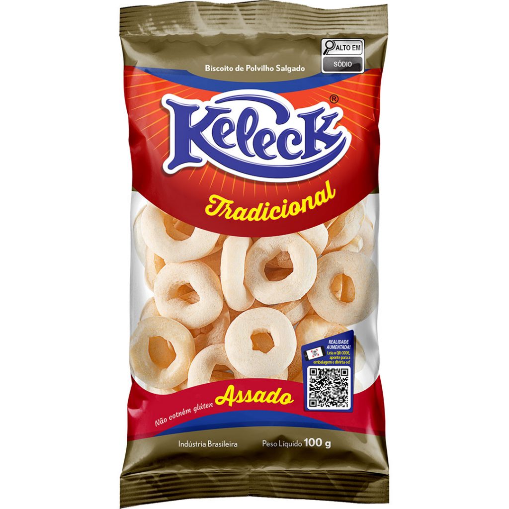 Biscoito de Polvilho Salgado Tradicional - Keleck