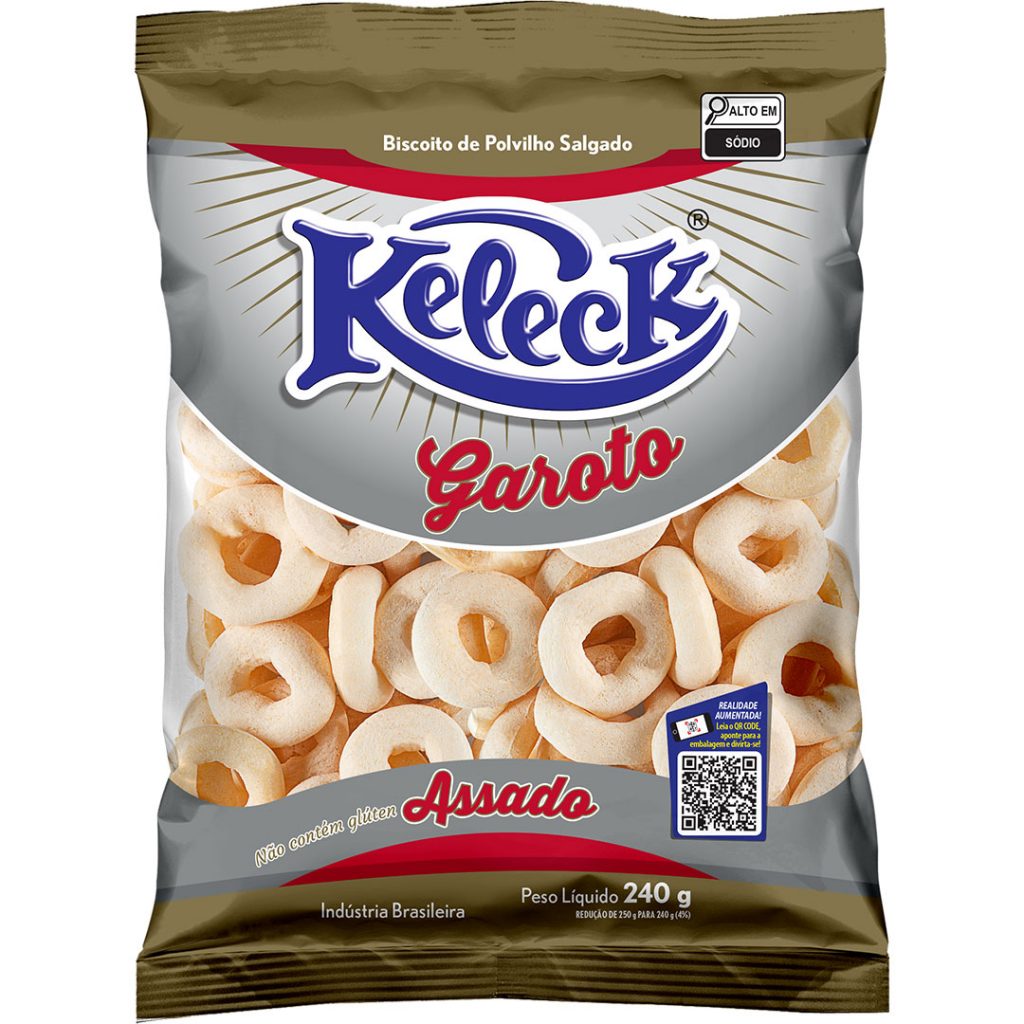 Biscoito de Polvilho Salgado Tradicional - Keleck